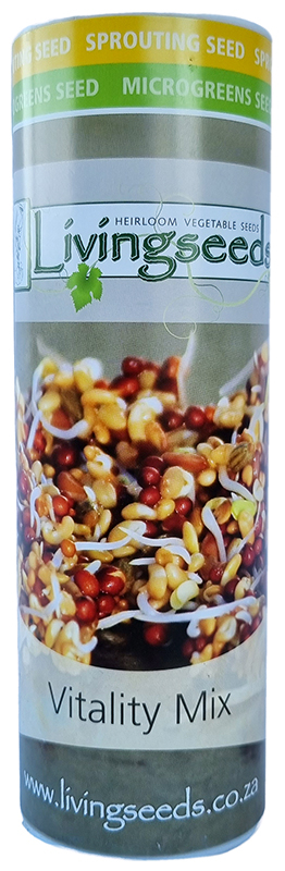 Buy Living Seeds Vitality Mix Sprouting & Microgreen Seeds Online ...