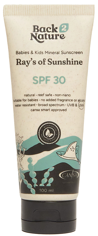 Buy Back 2 Nature Ray's of Sunshine Babies & Kids Sunscreen SPF 30 ...