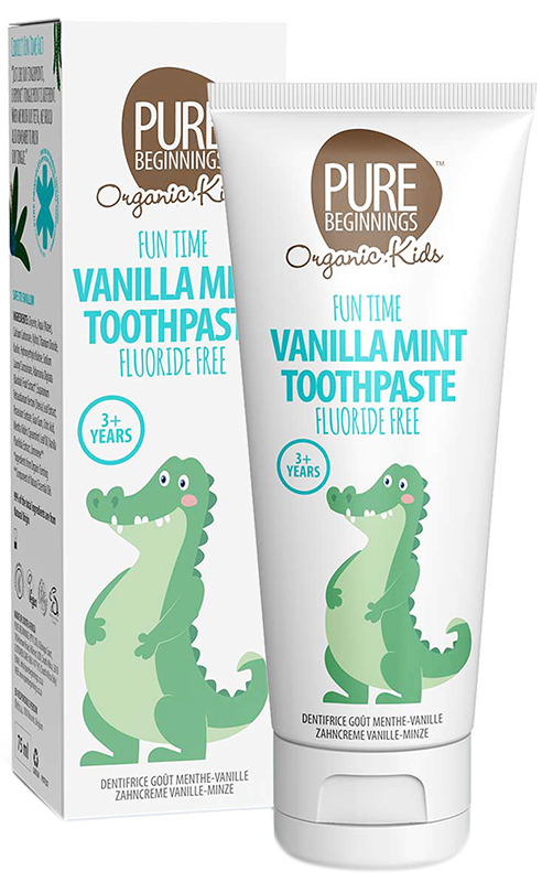 Buy Pure Beginnings Vanilla Mint Toothpaste Online | Faithful to Nature