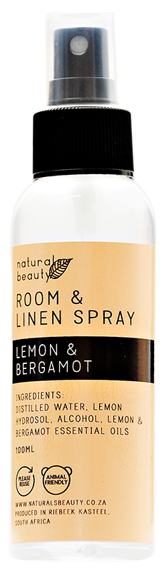 Buy Naturals Beauty Lemon & Bergamot Room Spray Online | Faithful to Nature