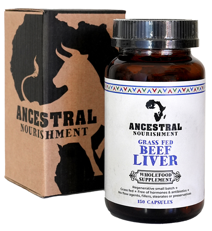 Buy Ancestral Nourishment Grass Fed Beef Liver Supplements Online ...
