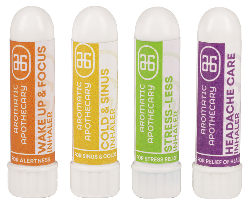 Buy Aromatic Apothecary Set of 4 Inhalers Online | Faithful to Nature