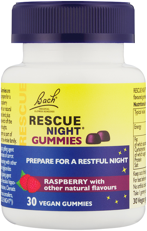 Buy Bach Rescue Gummies - Raspberry Night Online | Faithful to Nature