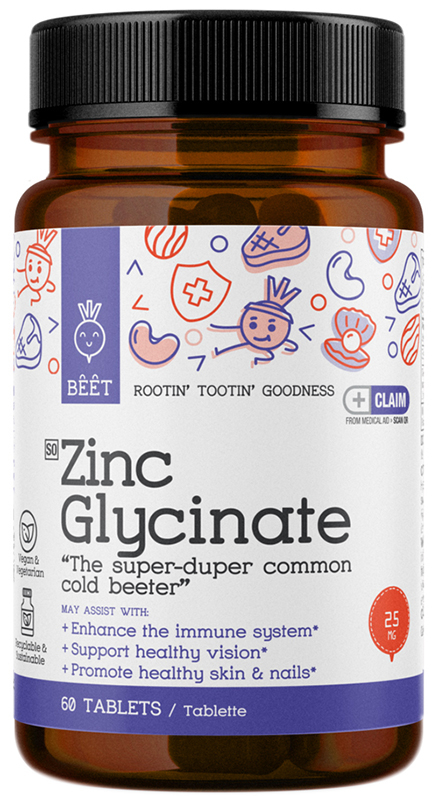 Buy Beet Goodness Zinc Glycinate Online | Faithful to Nature