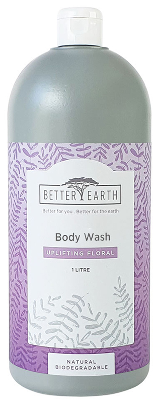 Buy Better Earth Body Wash Rose Geranium and Ylang Ylang - 1 Litre ...