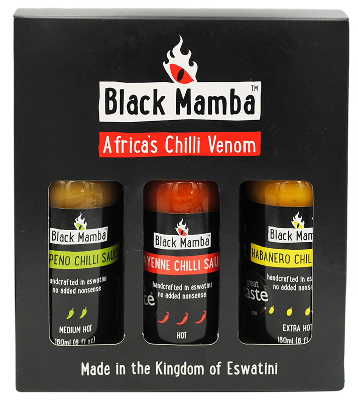 Buy Black Mamba Africa's Chilli Venom Gift Pack Online | Faithful to Nature