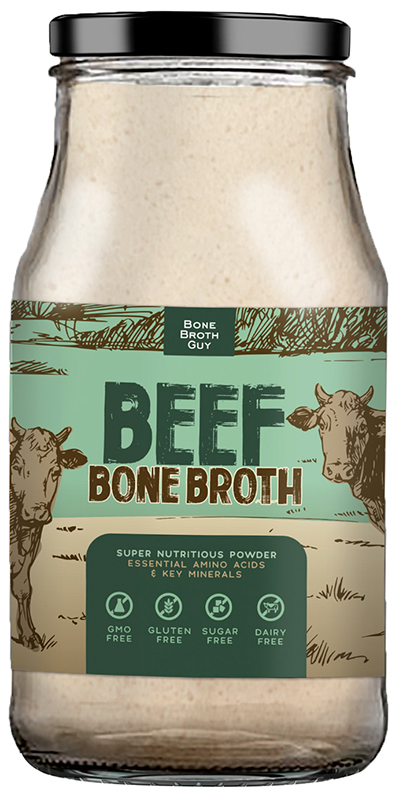 Buy Bone Broth Guy Beef Bone Broth - 180g Online | Faithful to Nature