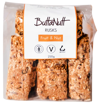Buy Buttanutt Fruit & Nut Rusks Online | Faithful to Nature