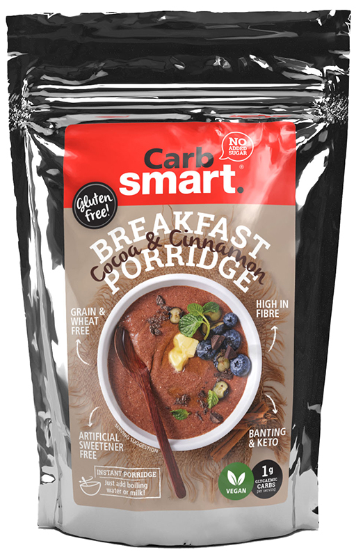 Buy CarbSmart Cocoa & Cinnamon Breakfast Porridge Online | Faithful to ...