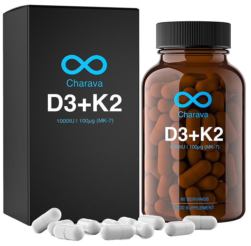Buy Charava D3 + K2 Online | Faithful to Nature