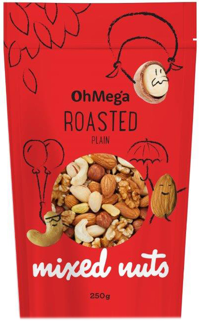 Buy Oh Mega Roasted Mixed Nuts Online | Faithful to Nature