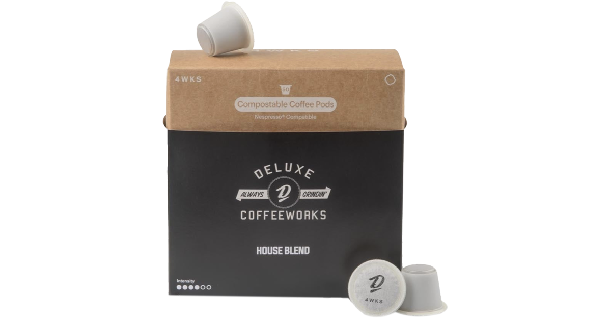 Buy 4WKS Deluxe Compostable Coffee Pods Online | Faithful to Nature