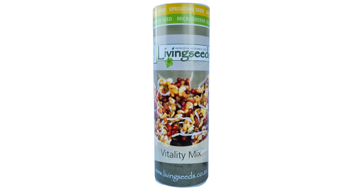 Buy Living Seeds Vitality Mix Sprouting & Microgreen Seeds Online ...
