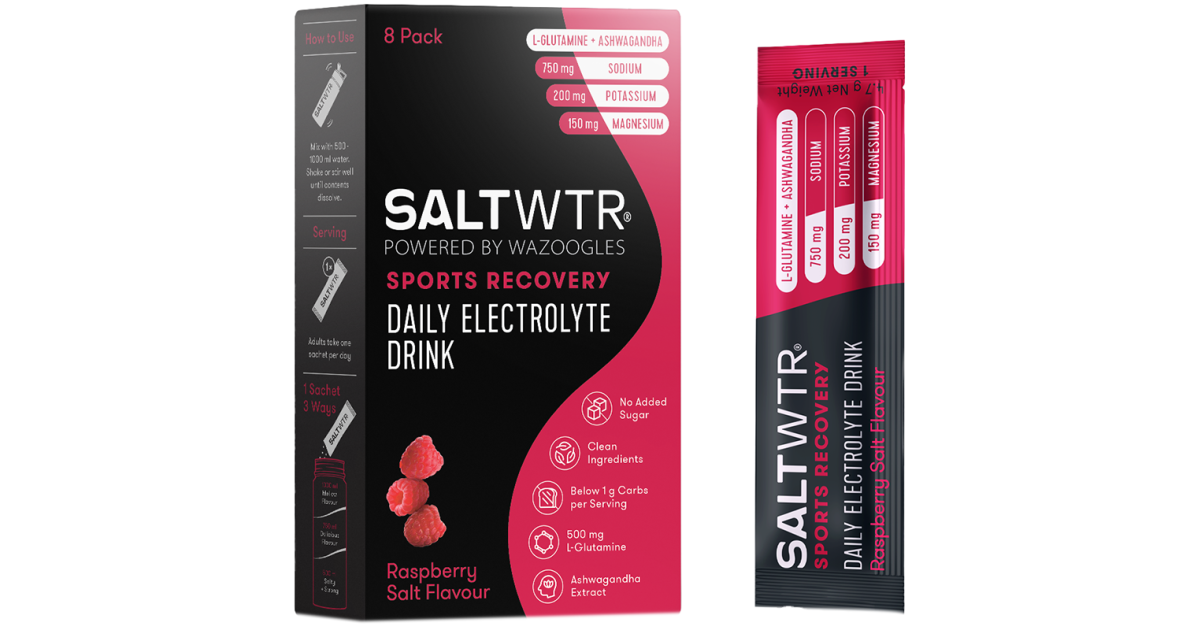 Buy SaltWTR Raspberry Salt - Sugar-free Electrolytes - Sports Recovery ...