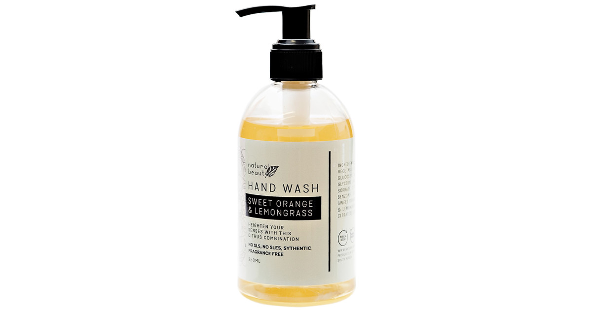 Buy Naturals Beauty Sweet Orange & Lemongrass Hand Wash Online ...