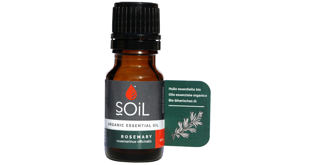 Buy SOiL Rosemary Essential Oil 10ml Online | Faithful to Nature
