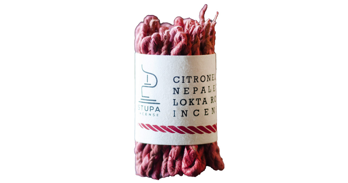 Buy Stupa Citronella Rope Incense (Bundle) Online | Faithful to Nature