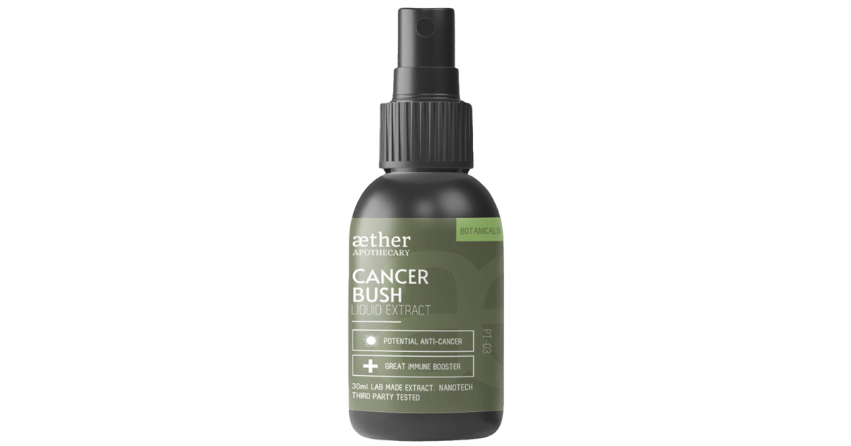 Buy Aether Cancer Bush Extract Tincture Online | Faithful to Nature
