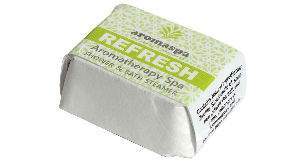 Buy Aromaspa Refresh - Shower & Bath Steamer Online | Faithful to Nature