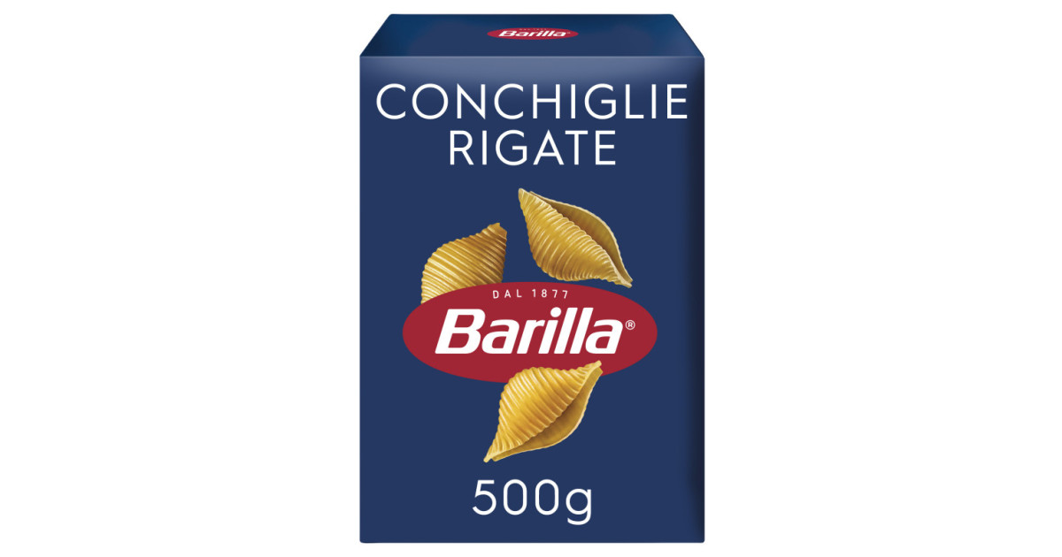 Buy Barilla Conchiglie Rigate Online | Faithful to Nature