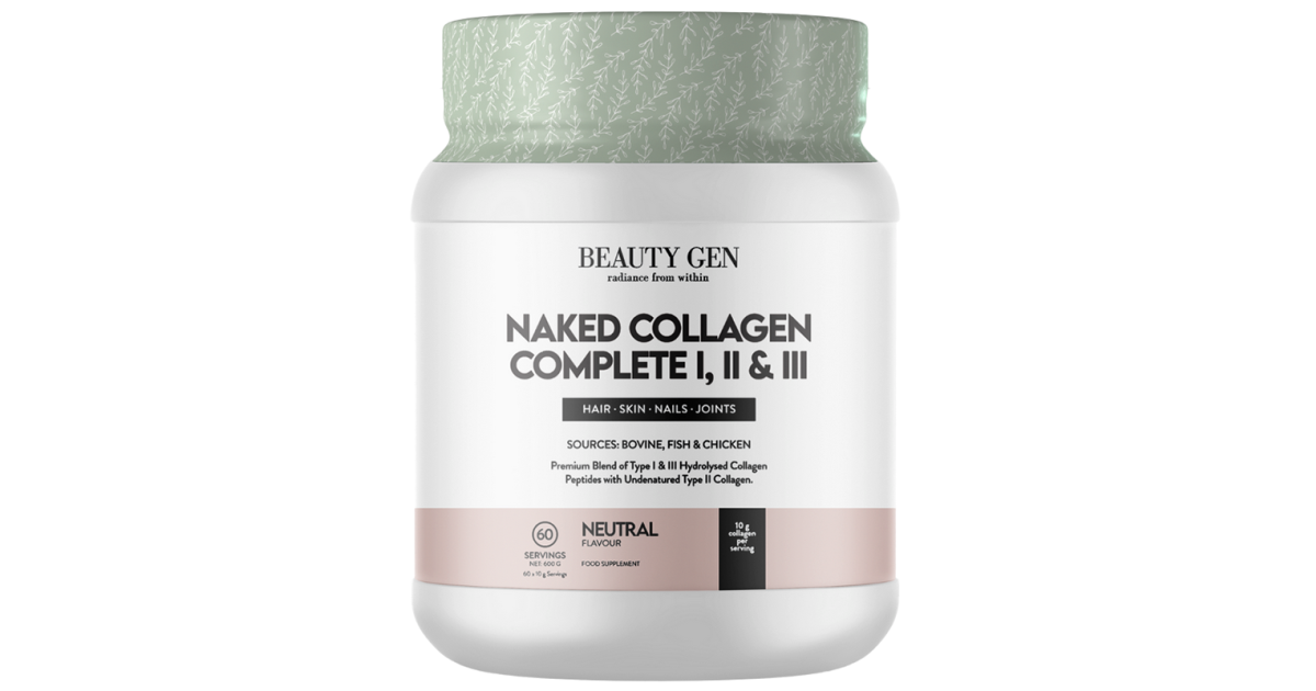 Buy Beauty Gen Naked Collagen Complete 600g Online | Faithful to Nature