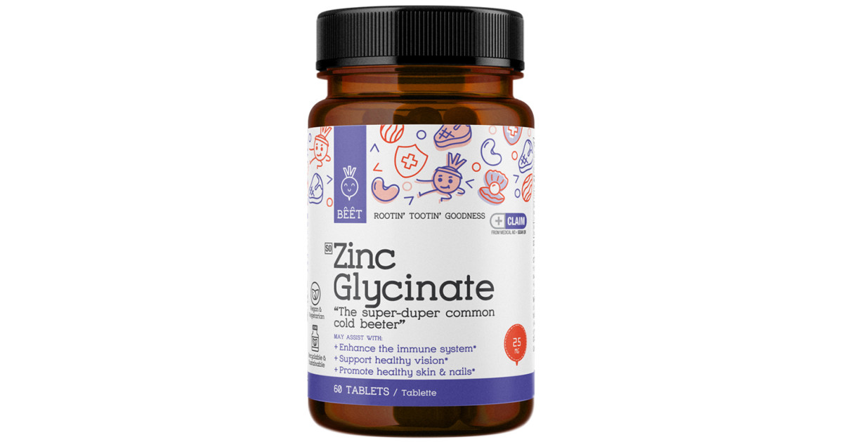 Buy Beet Goodness Zinc Glycinate Online | Faithful to Nature