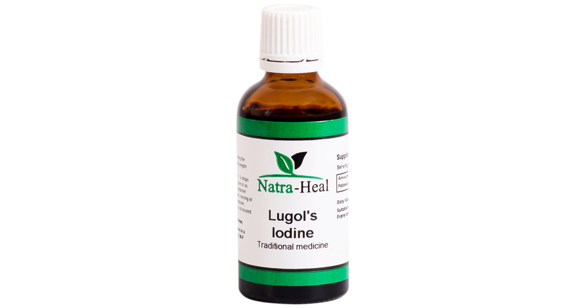 Buy Natra Heal Lugol's Iodine Tincture Online | Faithful to Nature