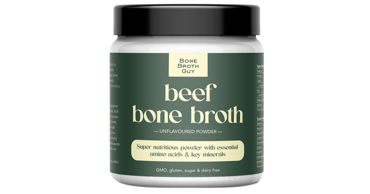 Buy Bone Broth Guy Beef Bone Broth - 180g Online | Faithful to Nature