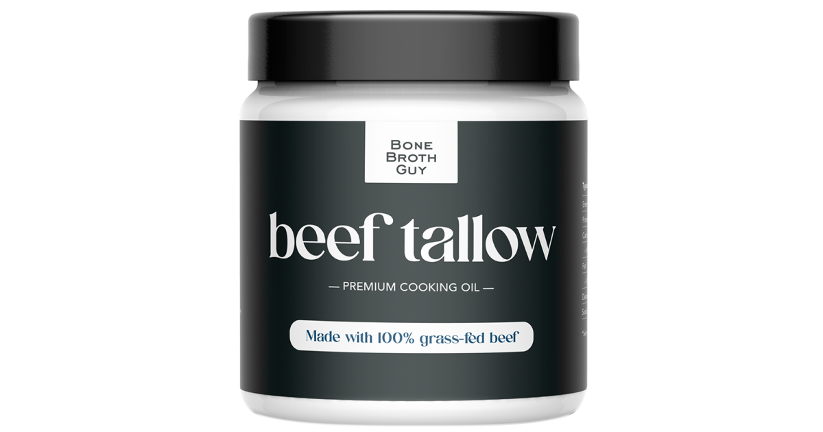 Buy Bone Broth Guy Beef Cooking Tallow Online | Faithful to Nature