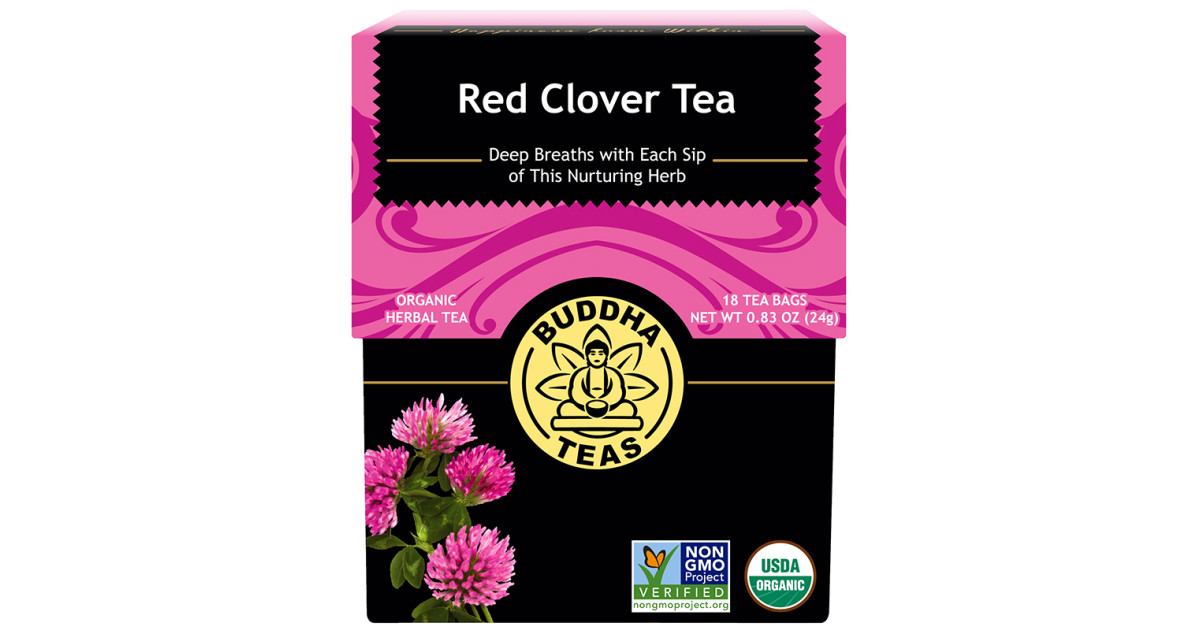 Buy Buddha Teas Red Clover Tea Online | Faithful to Nature
