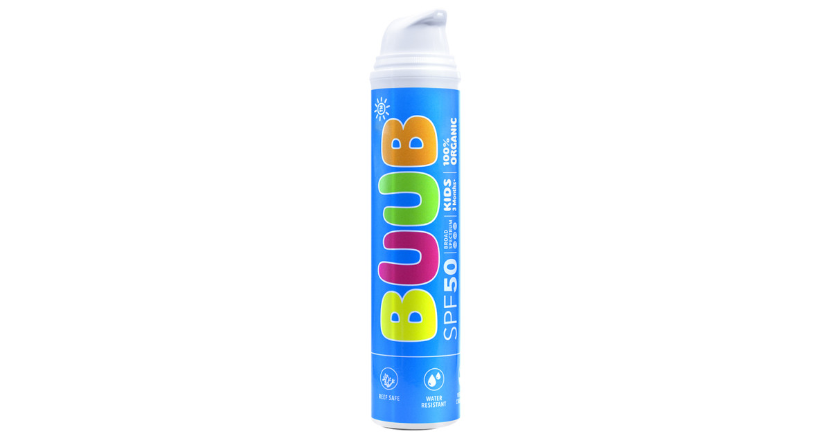 Buy BUUB Organic Kids Sunscreen SPF 50 Online | Faithful to Nature