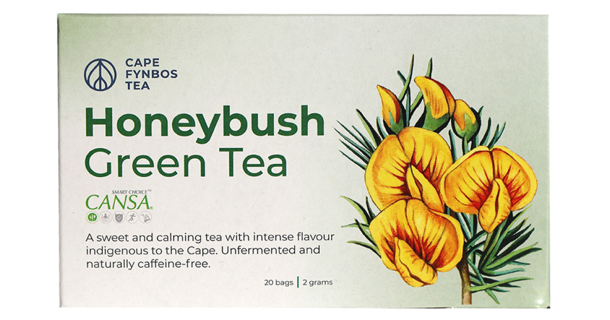 Buy Cape Fynbos Tea Green Honeybush Online | Faithful to Nature