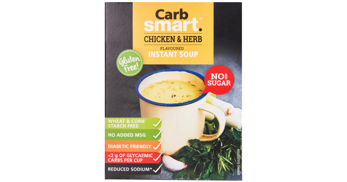 Buy Carbsmart Chicken & Herb Instant Soup Online | Faithful to Nature