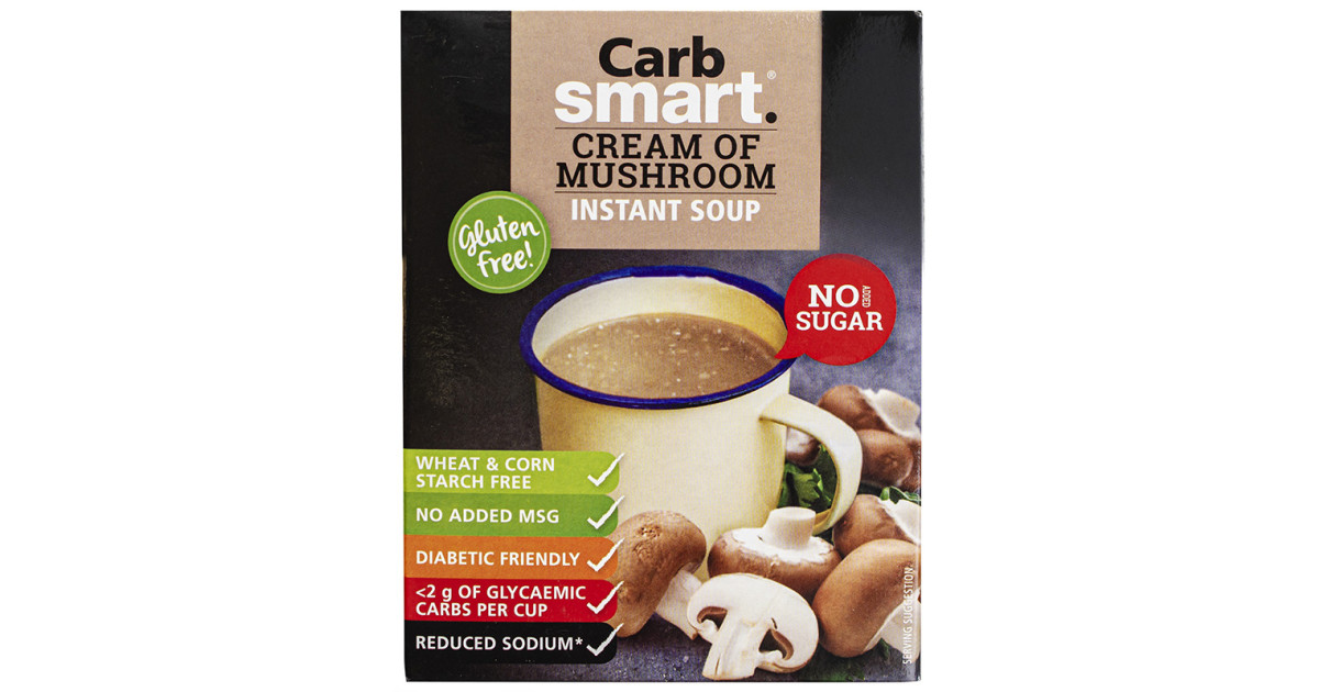 Buy Carbsmart Cream of Mushroom Instant Soup Online | Faithful to Nature