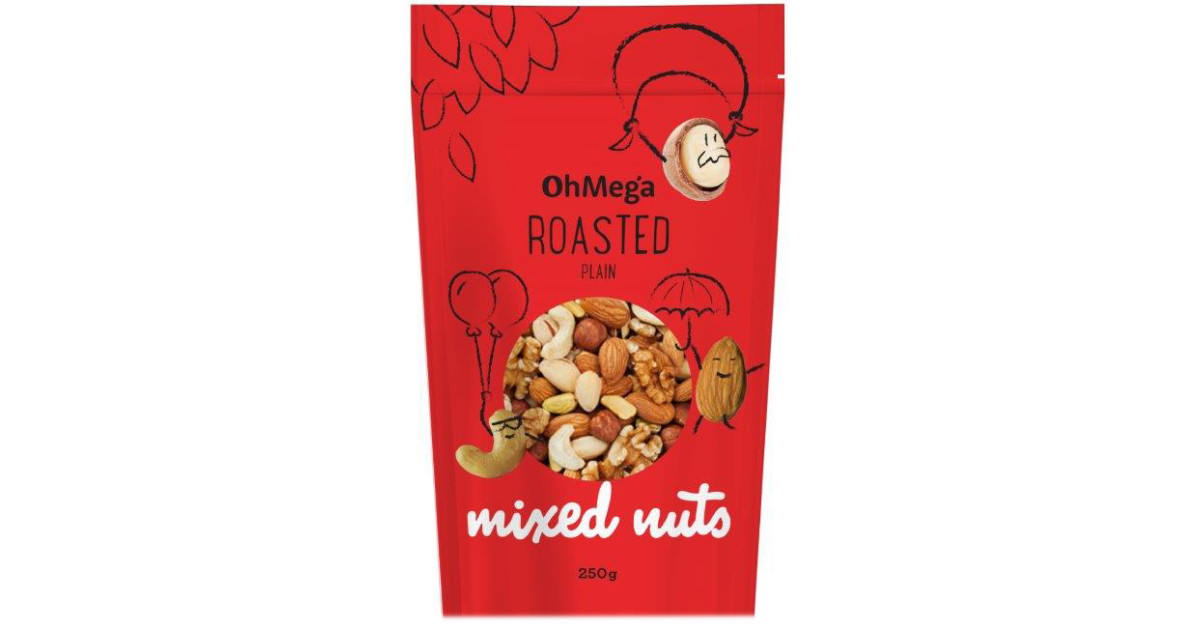 Buy Oh Mega Roasted Mixed Nuts Online | Faithful to Nature