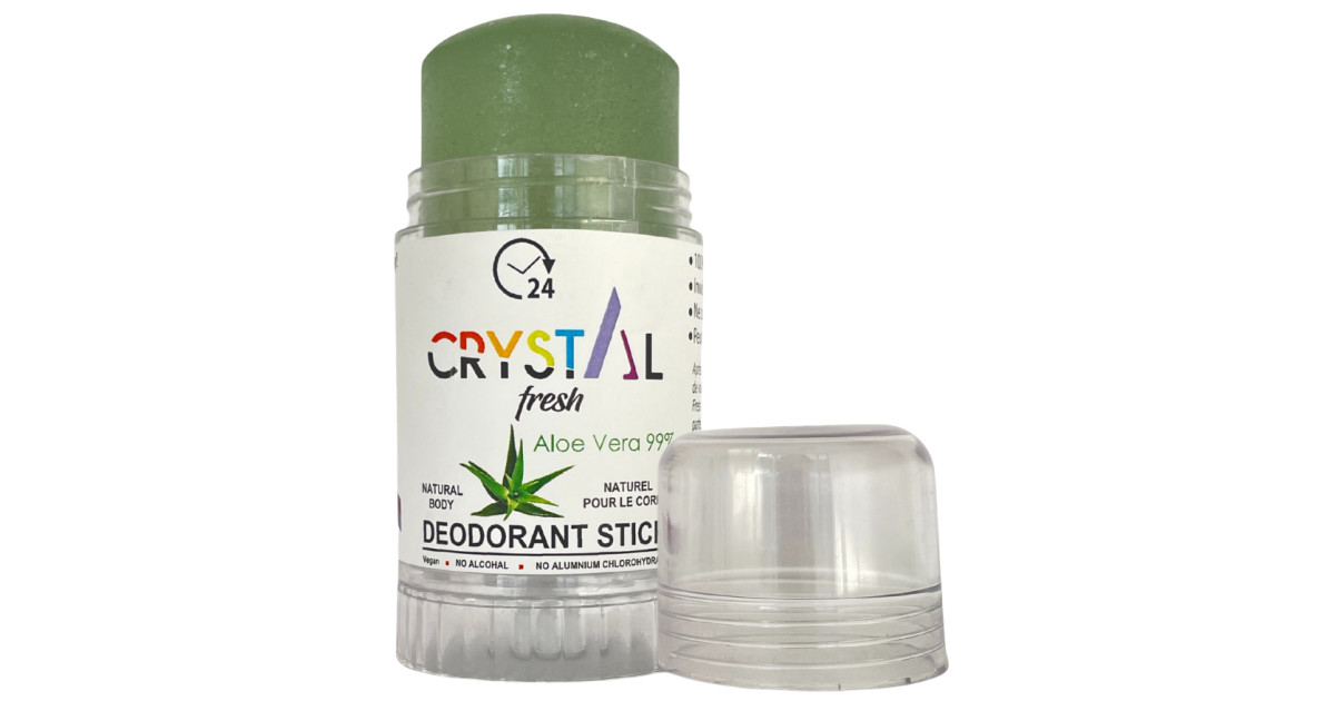 Buy Crystal Fresh Deodorant Stick - Aloe Vera Online | Faithful to Nature