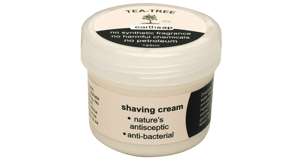 Buy Earthsap Tea Tree Shaving Cream Online | Faithful to Nature