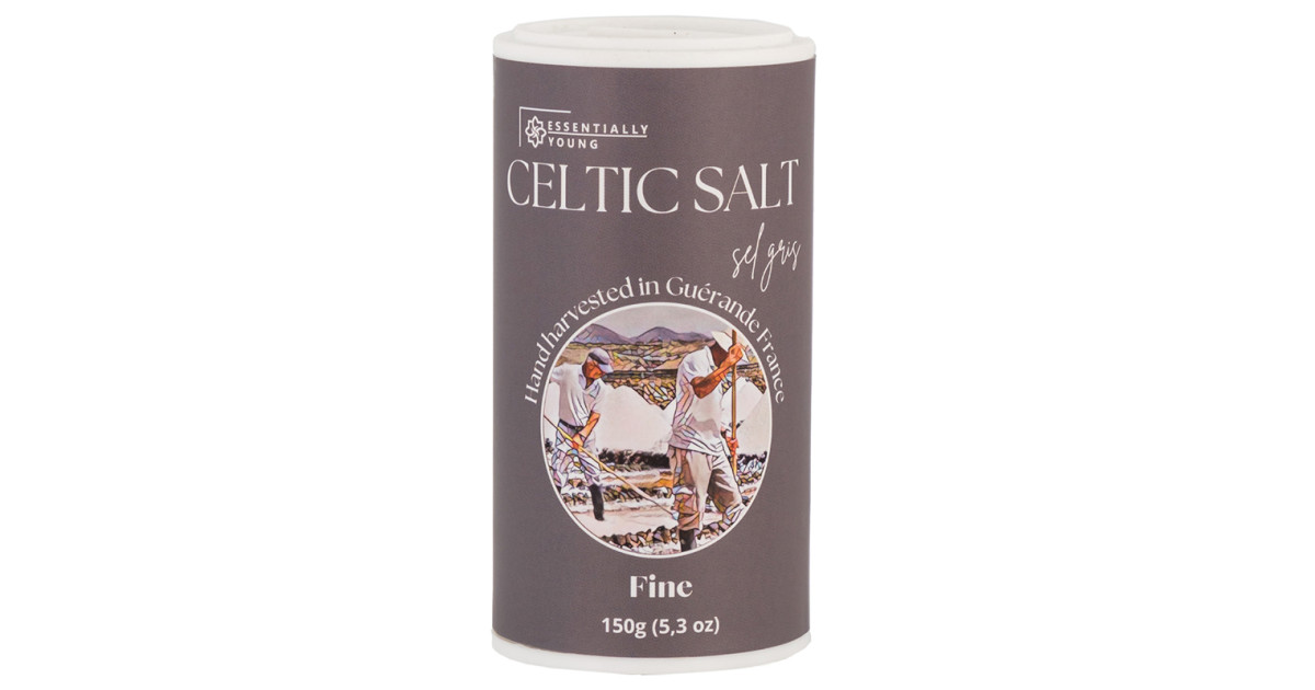 Buy Essentially Young Fine Celtic Salt Shaker Online | Faithful to Nature