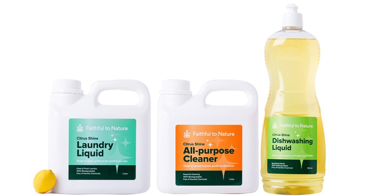 Buy FtN Citrus Shine Home Cleaning Bundle Online | Faithful to Nature