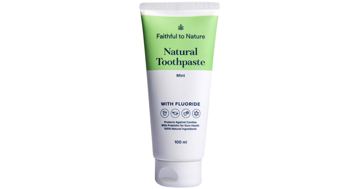 Buy FtN Mint Toothpaste with Fluoride Online | Faithful to Nature