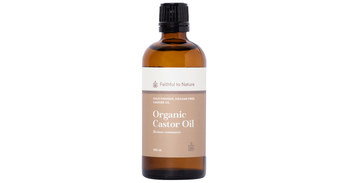 Buy FtN Organic Castor Oil 100ml Online | Faithful to Nature