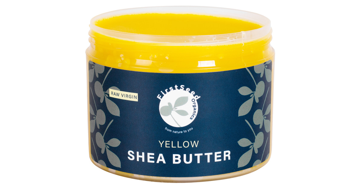 Buy First Seed Organics Yellow Shea Butter Online | Faithful to Nature