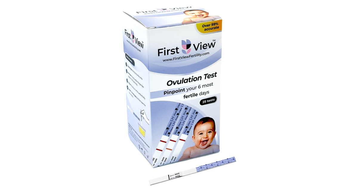 Buy FirstView - 25 Ovulation Test Strips Online | Faithful to Nature