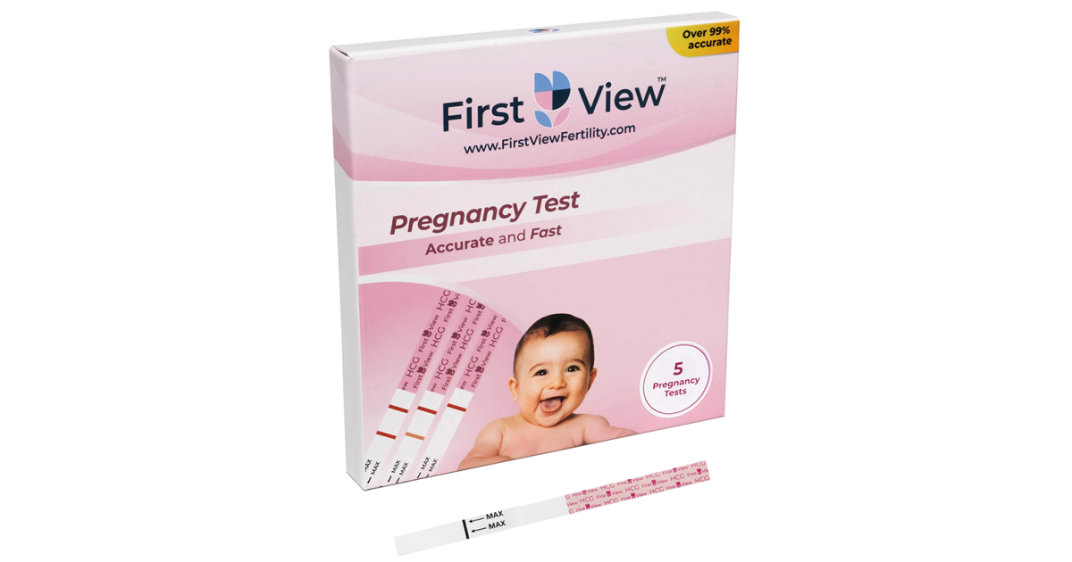 Buy FirstView - 5 Pregnancy Tests Strips Online | Faithful to Nature