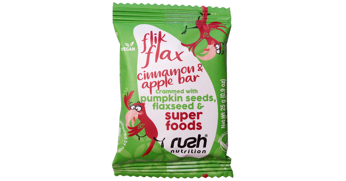 Buy Flik Flax Apple & Cinnamon Bar Online | Faithful to Nature