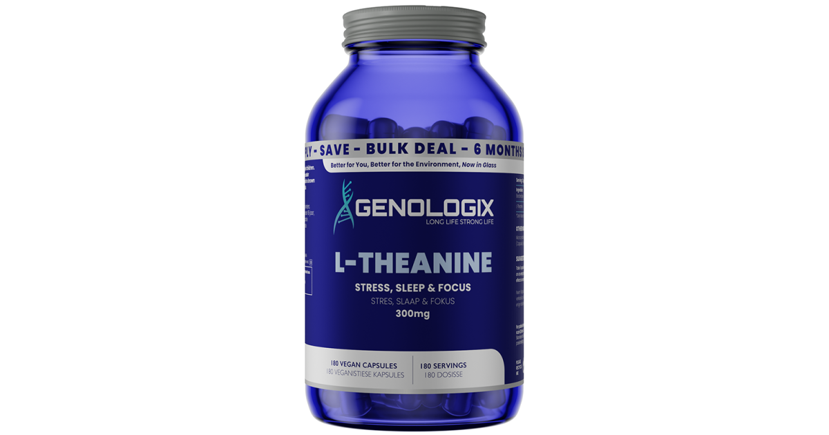 Buy Genologix L-Theanine (Stress, Sleep, Focus) - 180 Day Supply Online ...