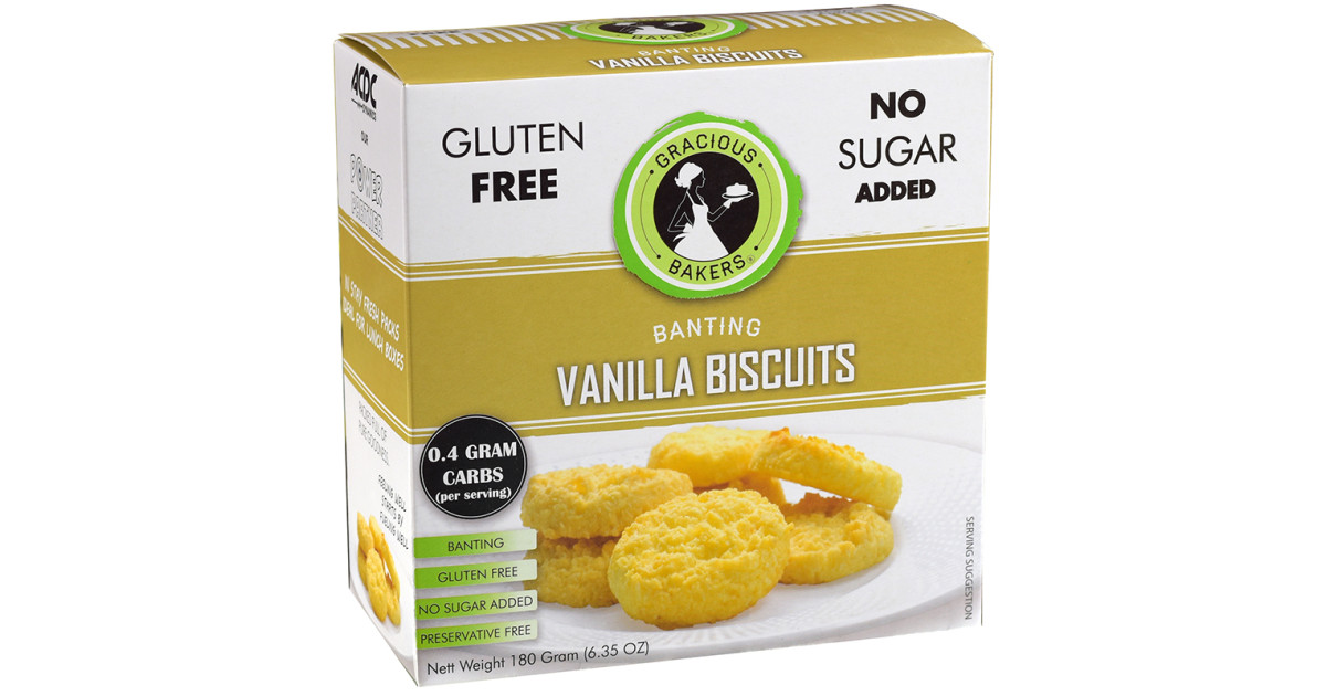 Buy Gracious Bakers Vanilla Biscuits Online | Faithful to Nature