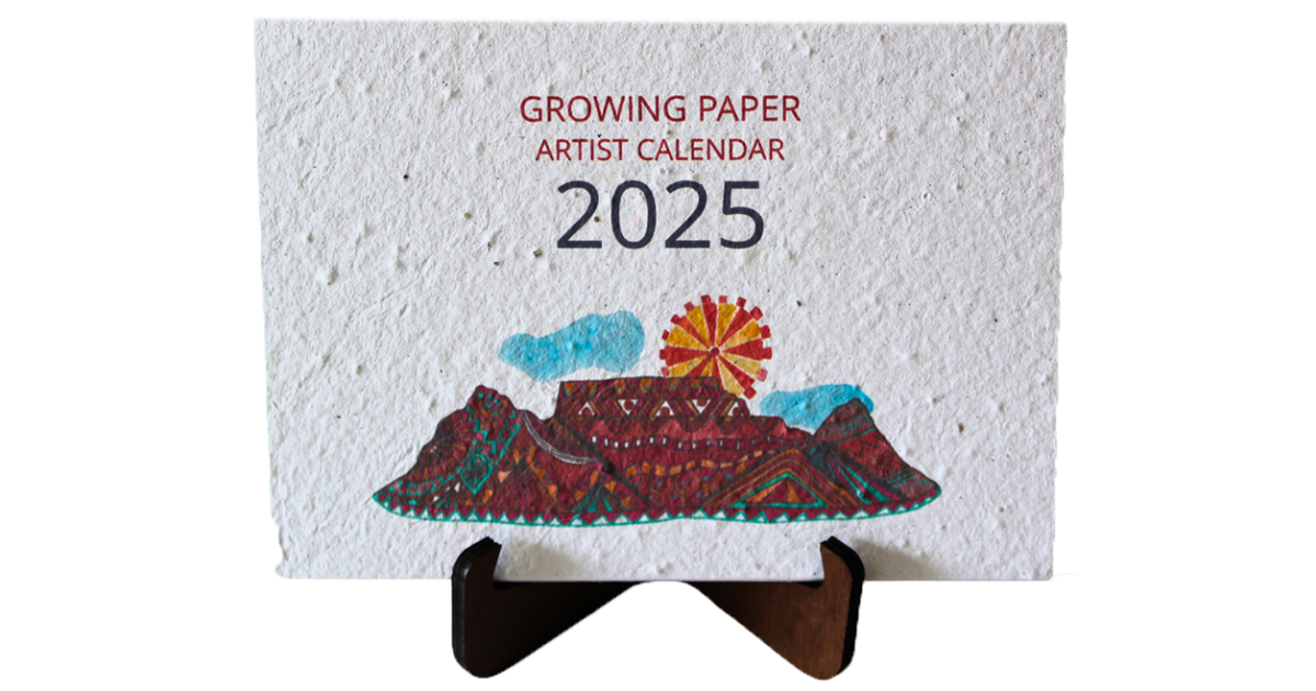 Buy Growing Paper Colour Me Africa Stand Calendar Online | Faithful to ...