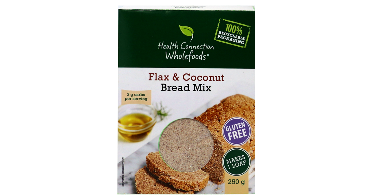 Buy Health Connection Flax & Coconut Bread Premix Online | Faithful to ...