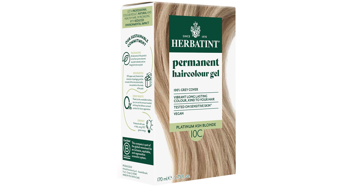 Buy Herbatint Hair Colours - 10C Swedish Blonde Online | Faithful to Nature